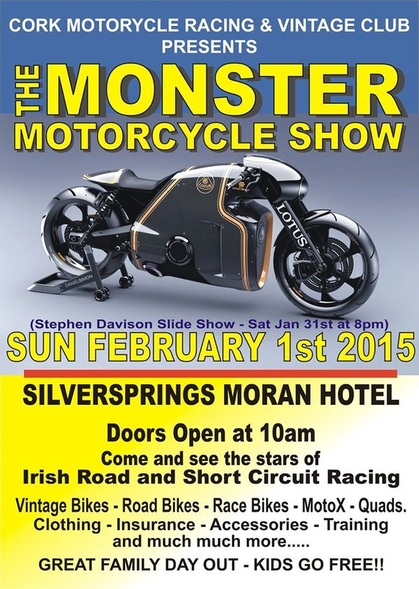 Cork Motorcycle Show, Sun 1st Feb 2015 | MAG Ireland